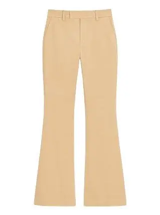 SAINT PERRY Flare Chinos Pants - Beige
