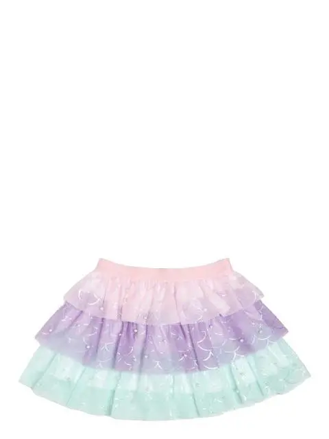 SWEET WINK Mermaid Pearl Tulle Tutu Skirt - Multi