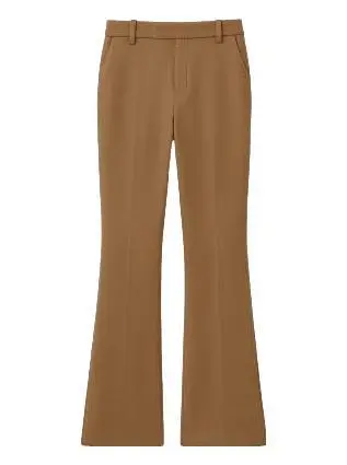 SAINT PERRY Lavrey Tux Flare Trousers - Coffee