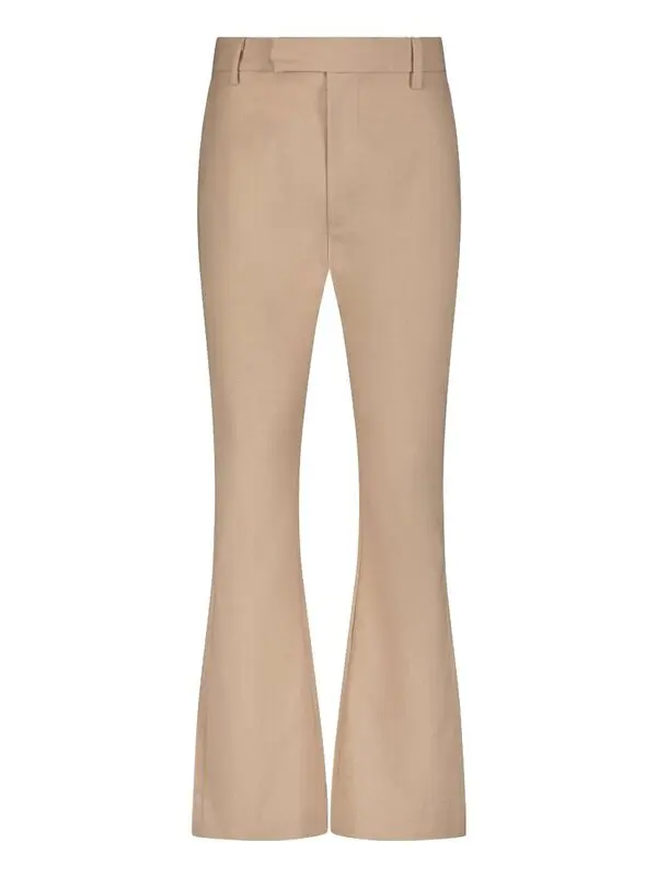 SAINT PERRY Flare Trousers - Beige
