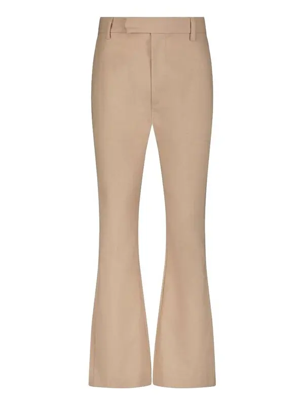 SAINT PERRY Flare Trousers - Beige