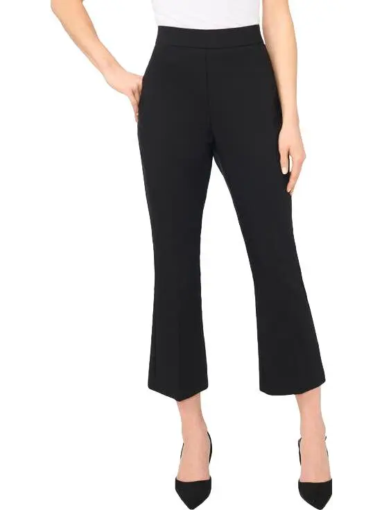 Halogen Ankle Kick Flare Pants - Rich Black