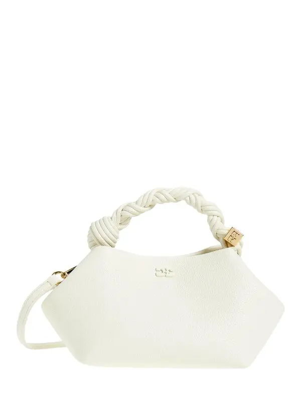 GANNI Small Top Handle Bag - Egret