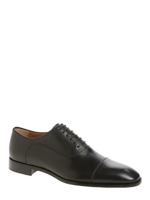 CHRISTIAN LOUBOUTIN Greggory Cap Toe Oxford - Black