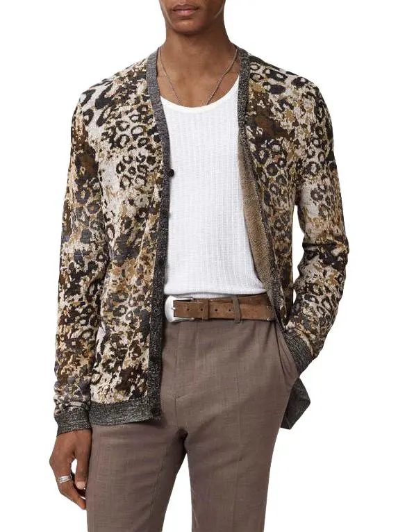John Varvatos Ardenza Cardigan - Nutmeg