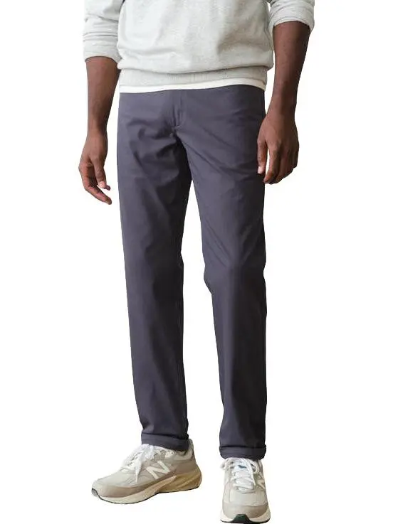 Marine Layer Undercover Slim Straight Leg Tech Pants - India Ink