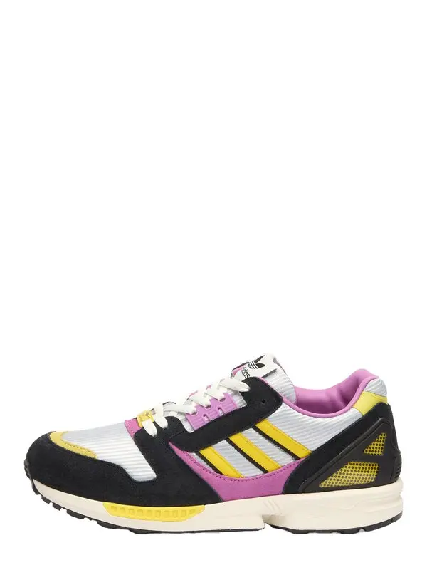Adidas Zx 8000 "made In Germany" Sneakers - Core Black/semi Pulse Lilac/light Yellow