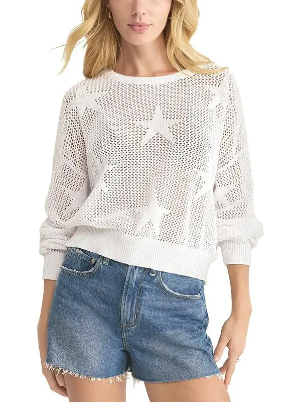 Z Supply Star Of The Show Sweater - White