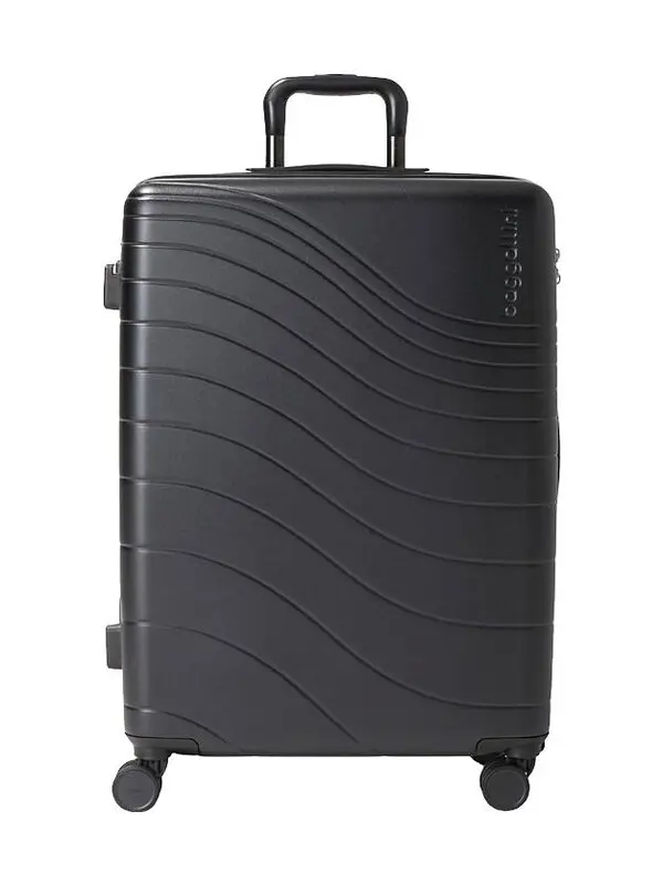 BAGGALLINI Set Wave 4 Wheel Hard Side Suitcase - Black