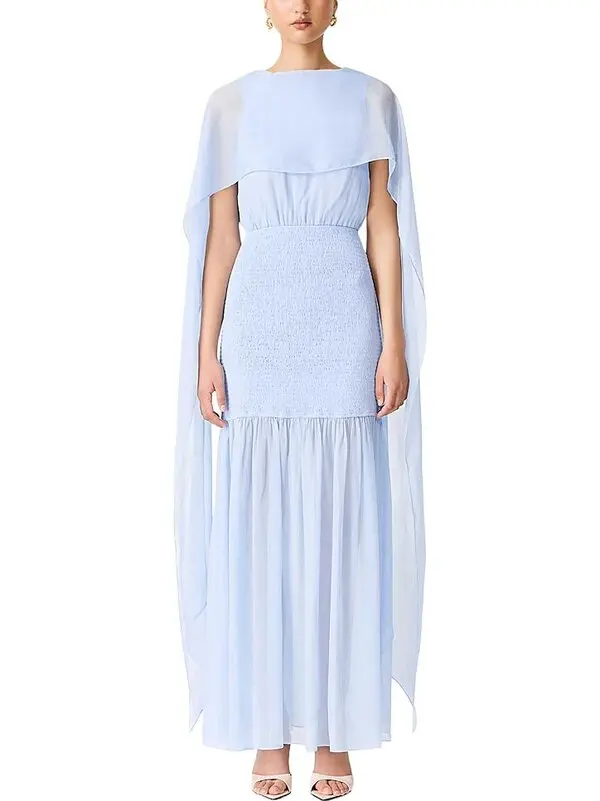 ELLIATT Eliane Cape Gown - Blue