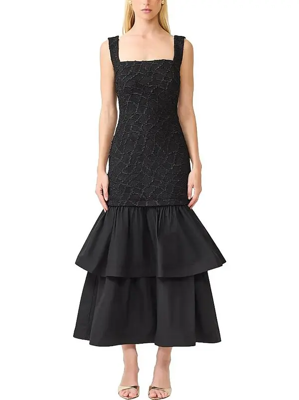 ELLIATT Alexandra Tiered Gown - Black