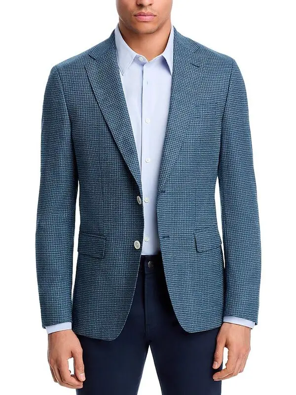 BOSS Hutson Slim Fit Sportcoat - Dark Blue