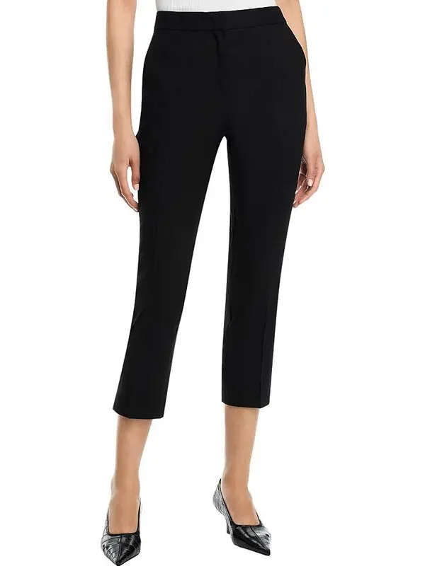 BOSS Tapria Cropped Pants - Black