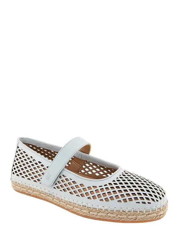 KENNETH COLE Sienna Espadrille Flats - Ballad Blue Nubuck