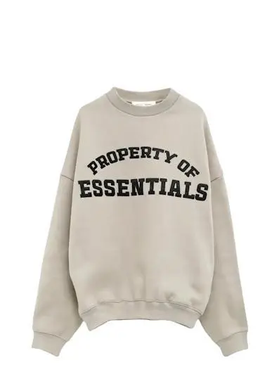Fear Of God Property Lounge Crewneck Sweatshirt - Seal