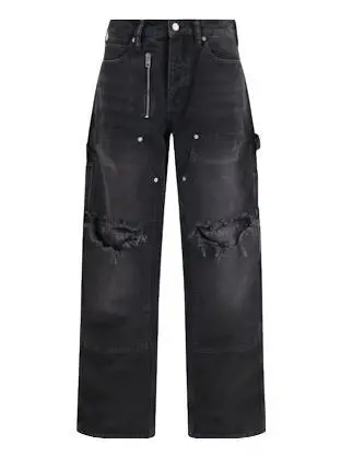 Alexander Wang Mid Rise Carpenter Pants - Vintage Black