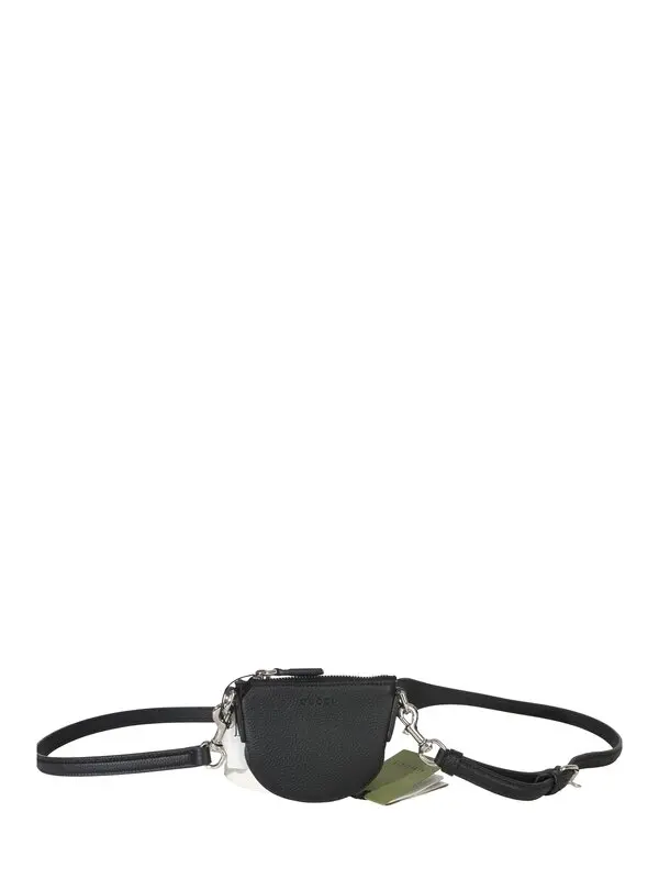 Gucci Pebbled Calfskin Shoulder Pouch - Black