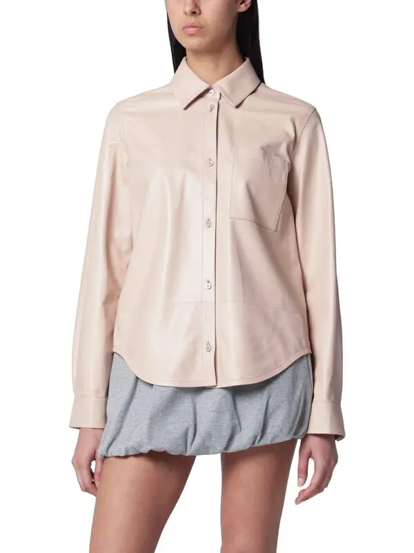 Loewe Light Lamb Nappa Shirt - Pink