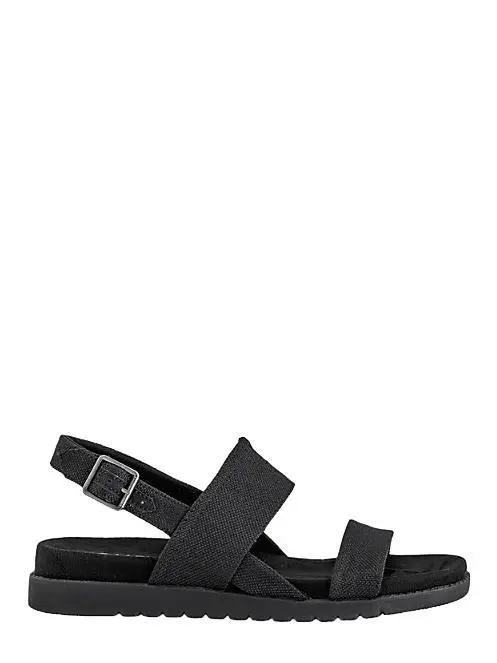 Toms Marin Canvas Sandals - Black