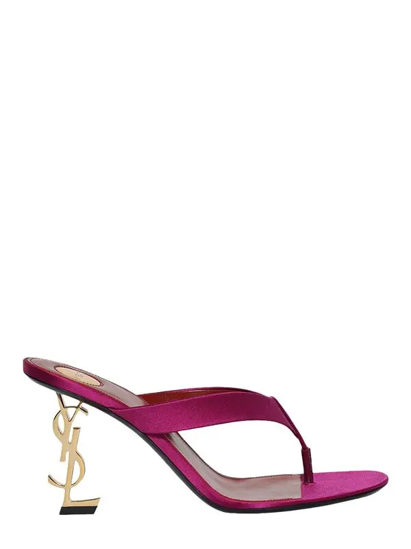 Saint Laurent Opyum Mule Sandal - Pink