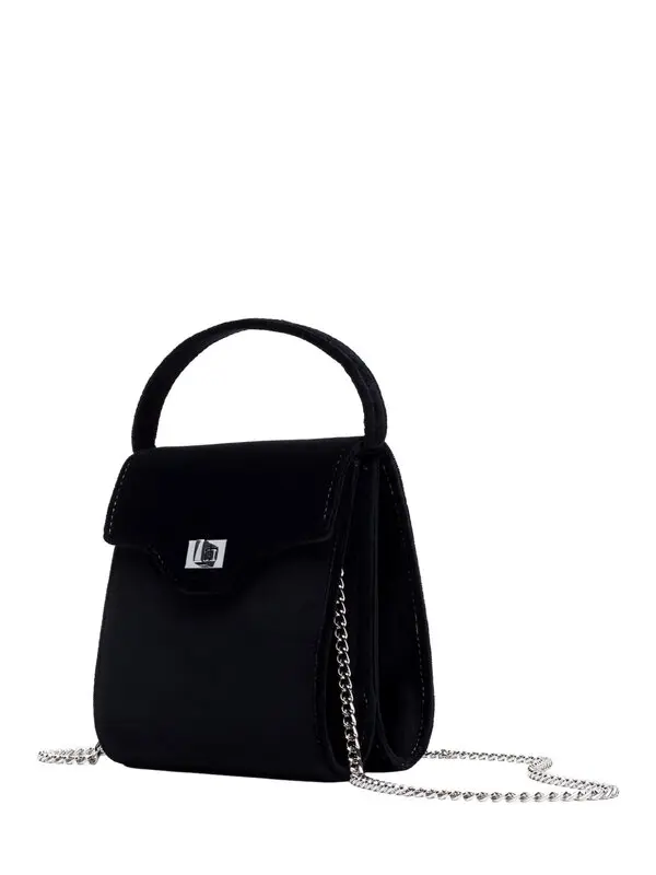 DANNI RO Tokyo Bag Velvet - Black