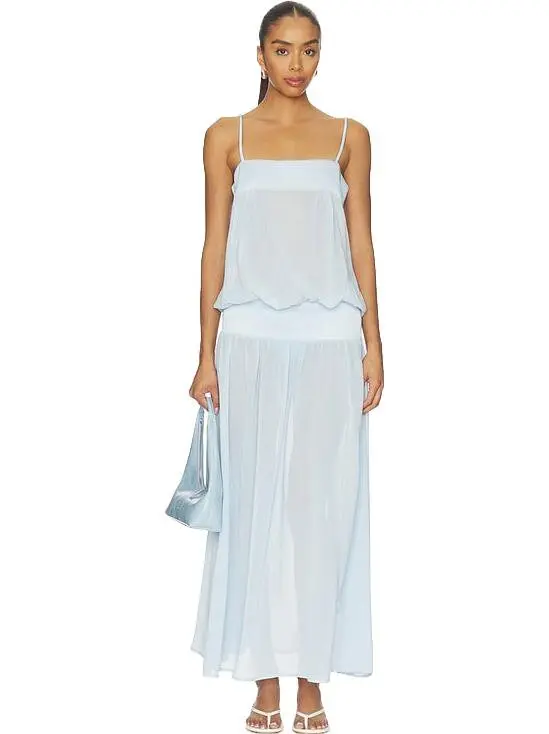 Lioness Gracia Maxi Dress - Pale Blue