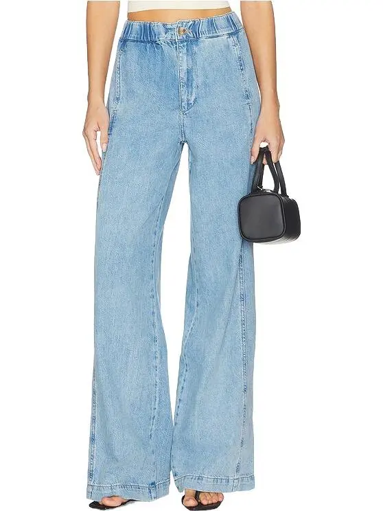 Paige Rumi Wide Leg Jeans - Revolution