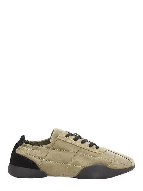 ST. AGNI Stitch Pillow Sneaker - Dark Olive