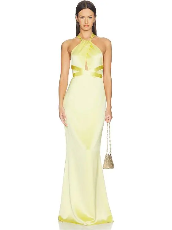 Retrofete Magnolia Gown - Yuzu