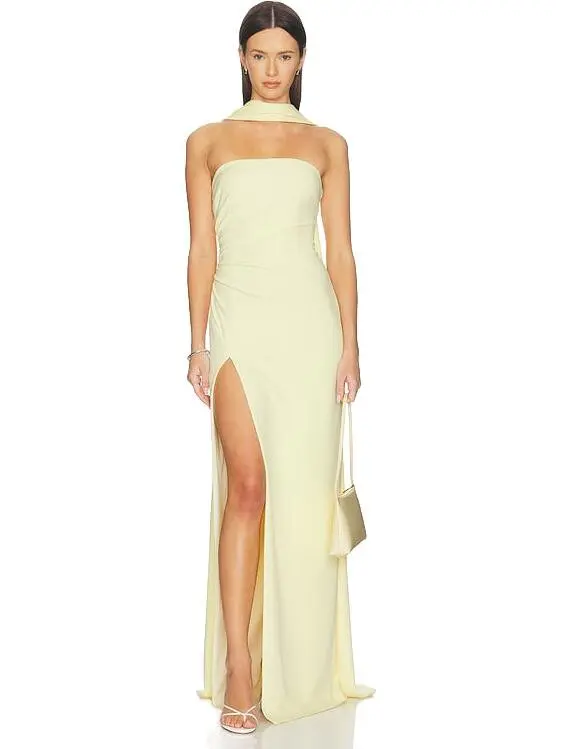 Katie May Evie Gown - Butter Yellow