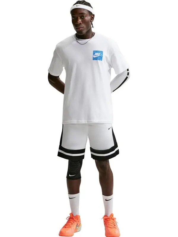 Nike Dri-fit 8" Basketball Shorts - White