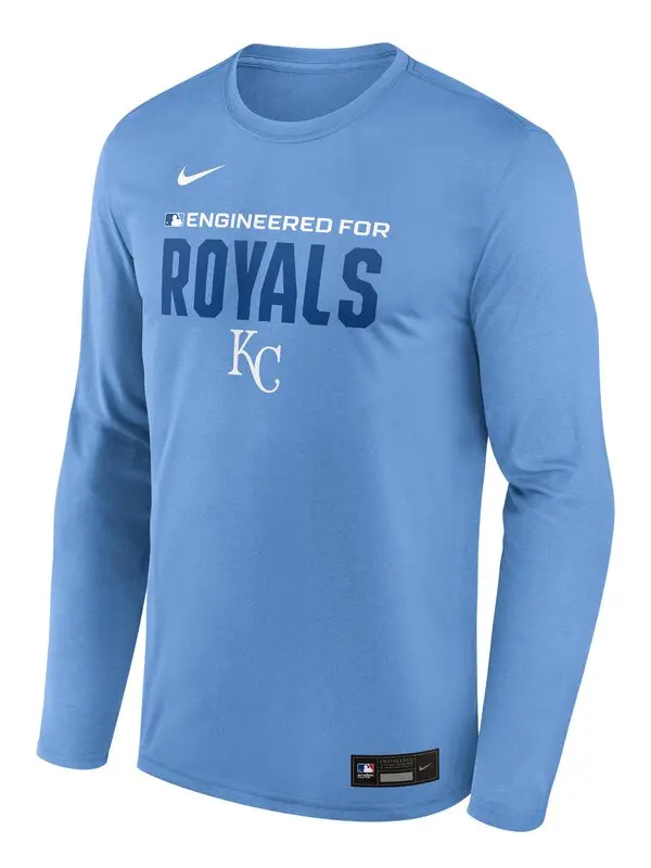 Nike Kansas City Royals Long-sleeve T-shirt - Blue