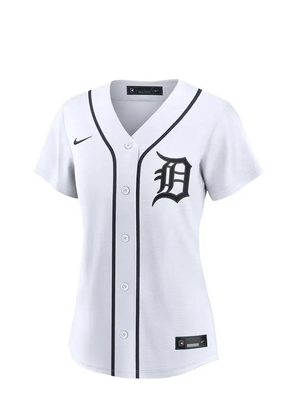 Nike Justin Verlander Detroit Tigers Mlb Replica Jersey - White