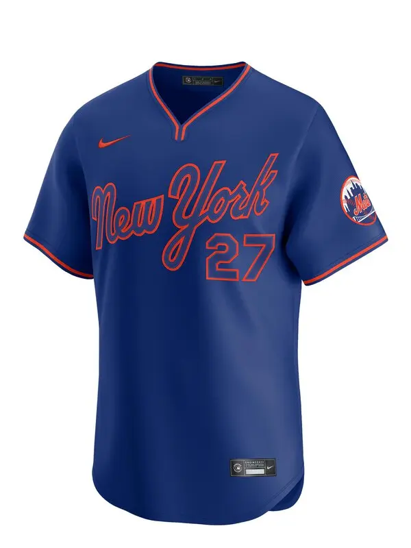 Nike Mark Vientos New York Mets Mlb Limited Jersey - Blue