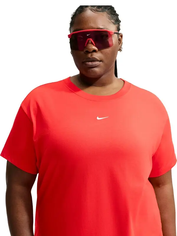 Nike Classic Oversized Cotton T-shirt - Red