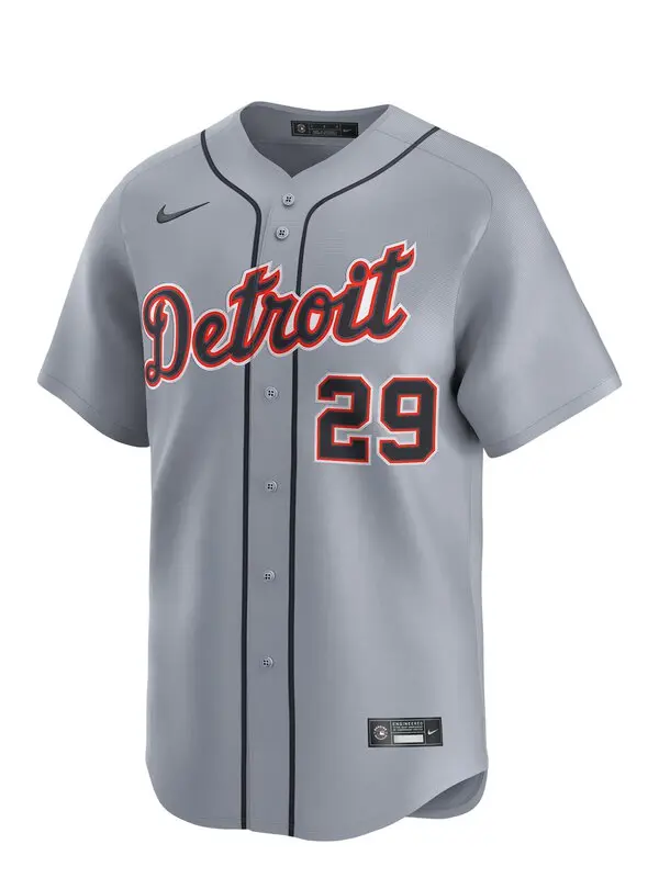 Nike Tarik Skubal Detroit Tigers Mlb Limited Jersey - Grey