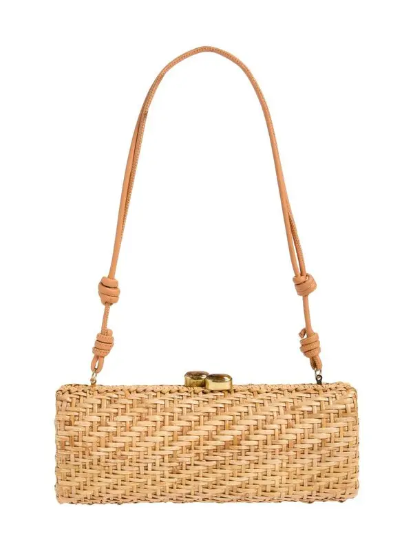Poolside The Nantucket Clutch - Natural