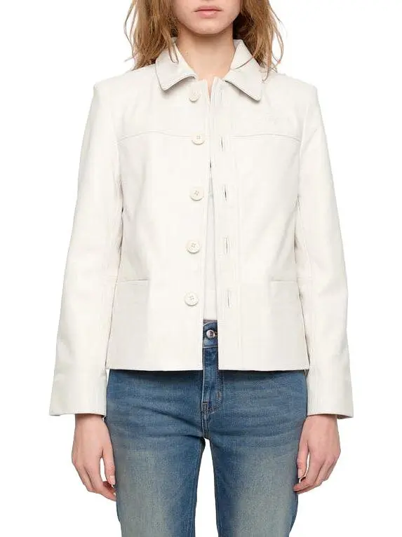 Zadig&Voltaire Liamys Leather Jacket - Judo