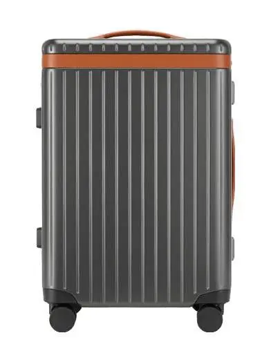 CARL FRIEDRIK The Large Carry-on - Grey/cognac