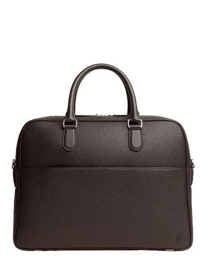CARL FRIEDRIK Dunloe Briefcase - Chocolate