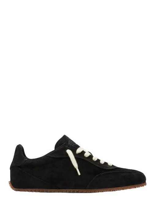 Axel Arigato Daze Suede Runner Sneakers - Black/gum