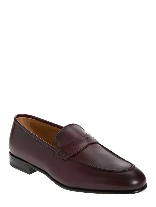 FERRAGAMO Penny Loafer - Cordovan Nero Biscotto