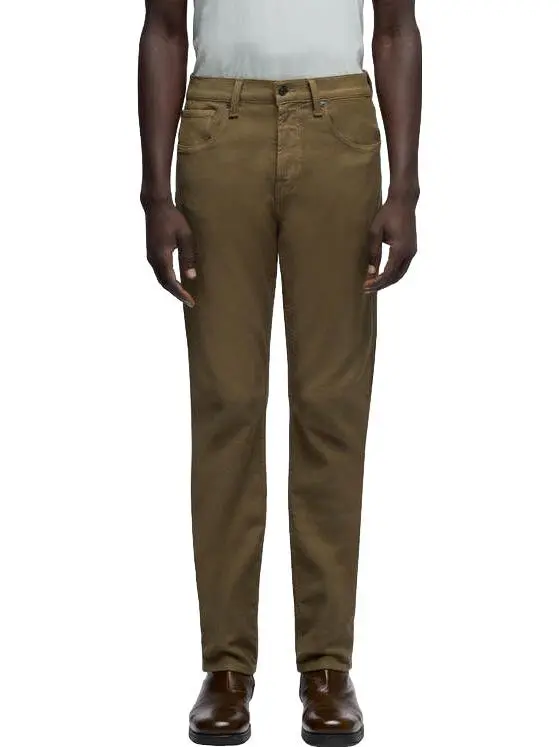 7 For All Mankind Slimmy Slim Fit Pants - Sagebush