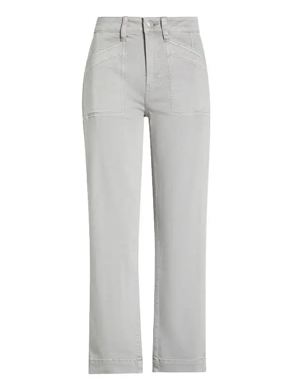 Paige Quincy Ankle Straight Leg Pants - Vintage River Rock