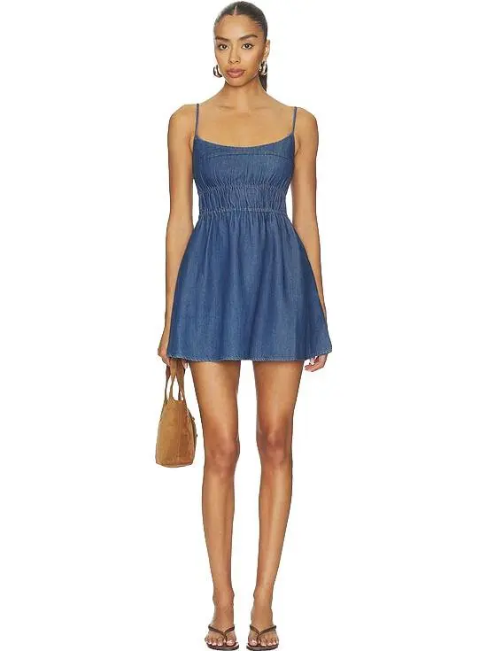LOVERS AND FRIENDS Juni Mini Dress - Blue