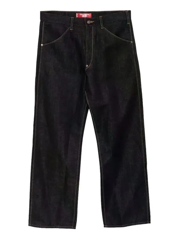 Junya Watanabe X Levi's Jacquard Jeans - Blue