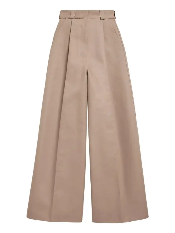 Balenciaga Wide-leg Flared Trousers - Pink