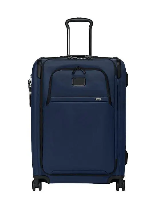 Tumi Alpha Medium Dual Access Expandable Checked Suitcase 66cm - Navy