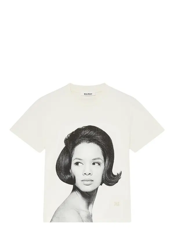WALES BONNER Selah Graphic T-shirt - Ivory