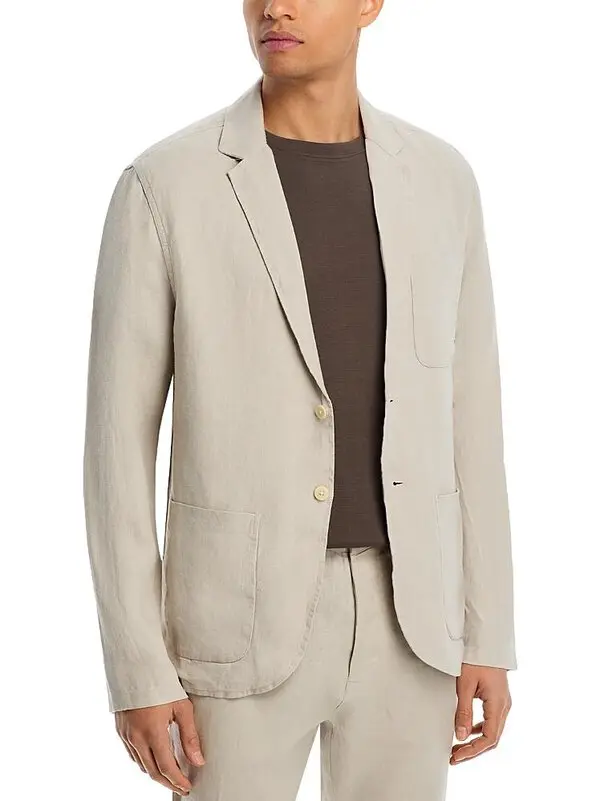 ALEX CRANE Alta Linen Blazer - Bone